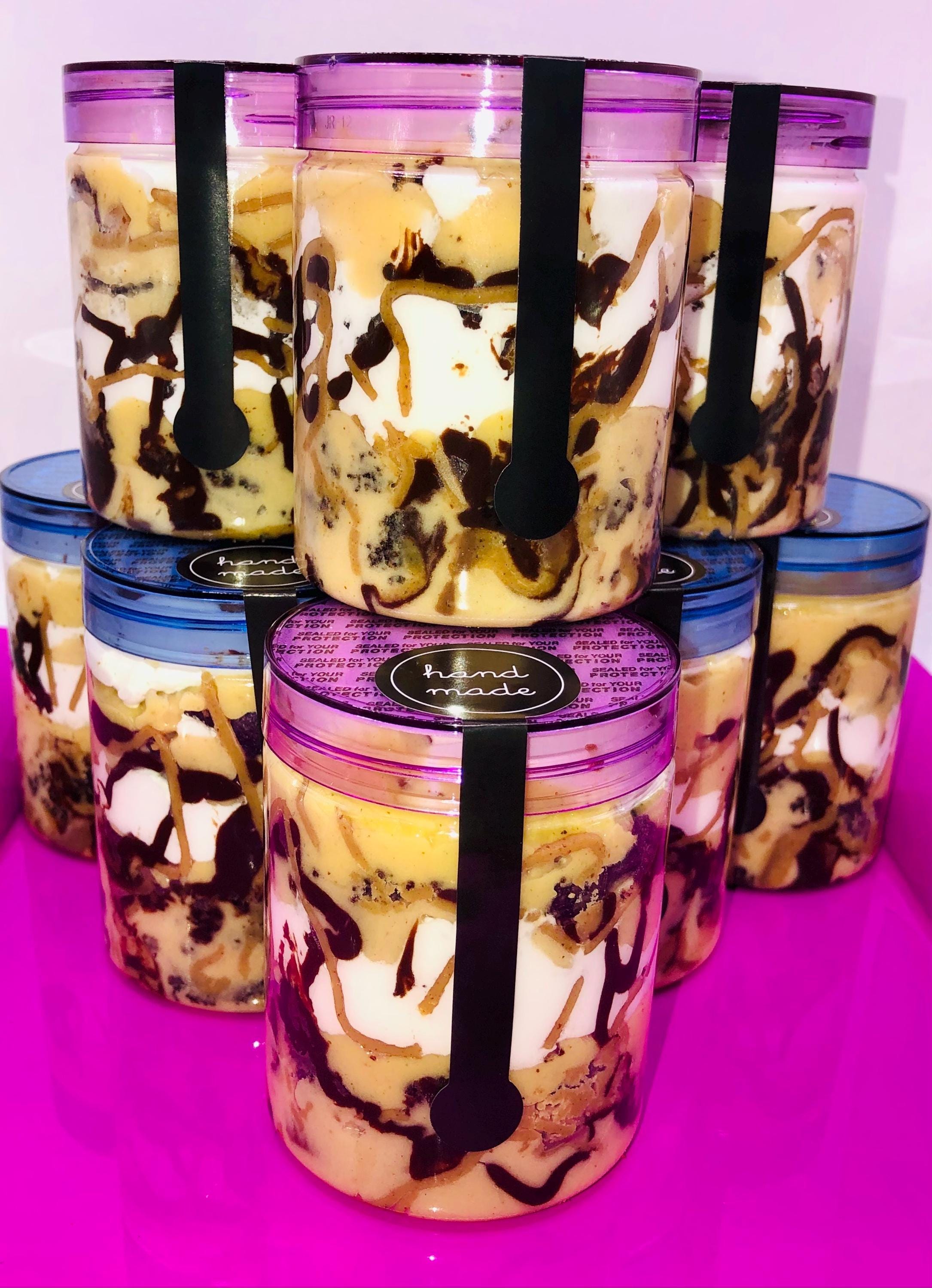 Chocolate Fudge Peanut Butter Cup Pie Jars Fast Ship Included - Etsy