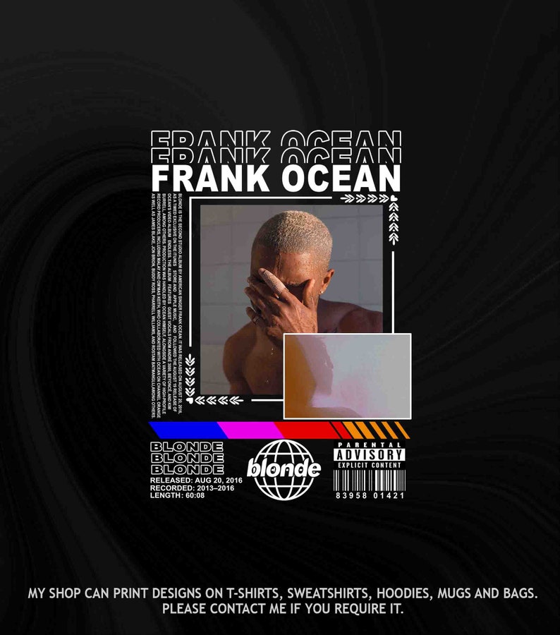 Frank Ocean Vintage PNG, Frank Ocean Png Digital Download File ...