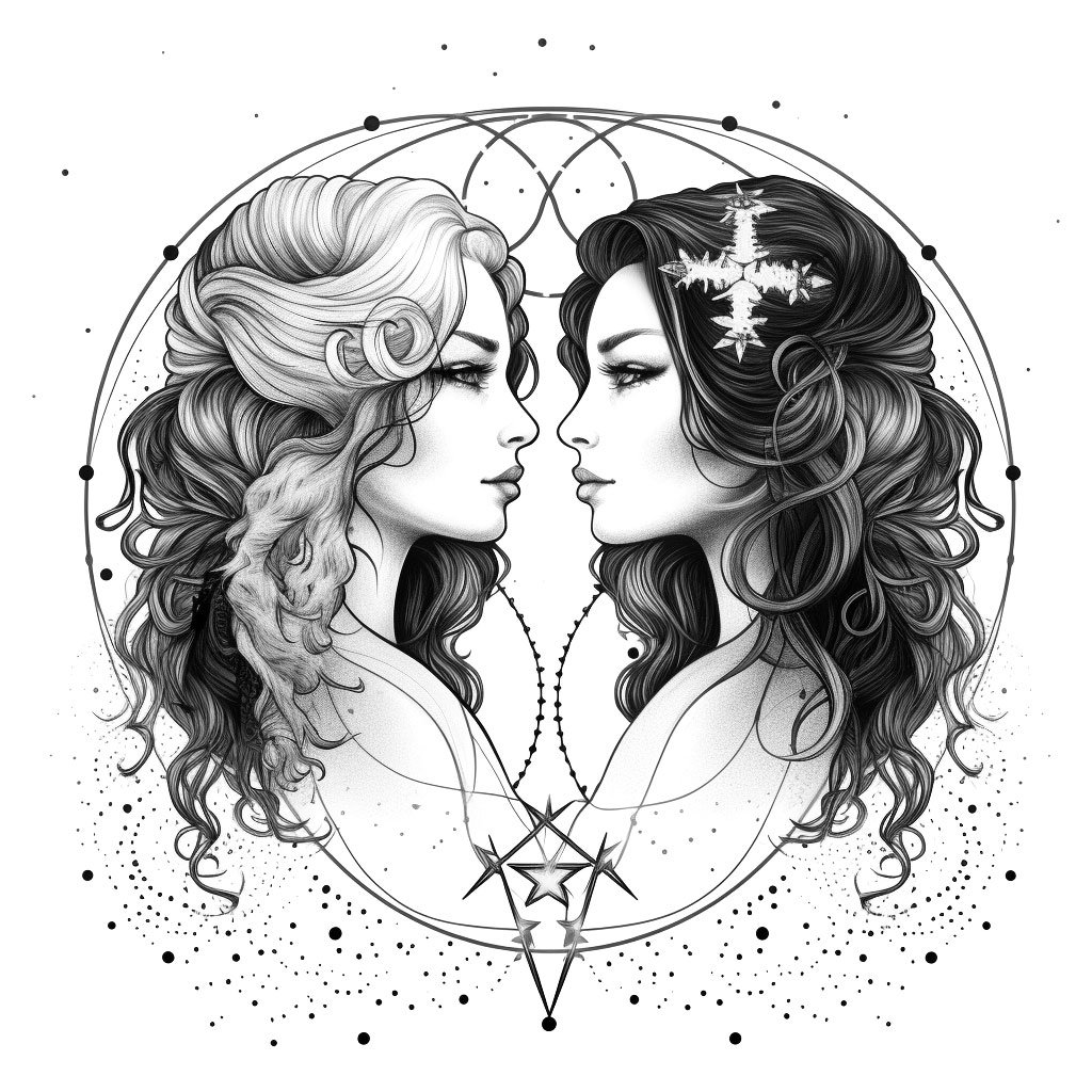 Gemini Twins Tattoo Designs