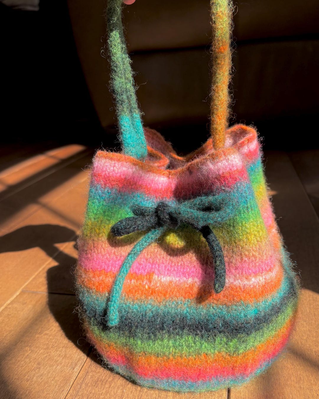 Felted Bag Knitting Patterns — Bucket Bag & Tote Bag PDF - Etsy