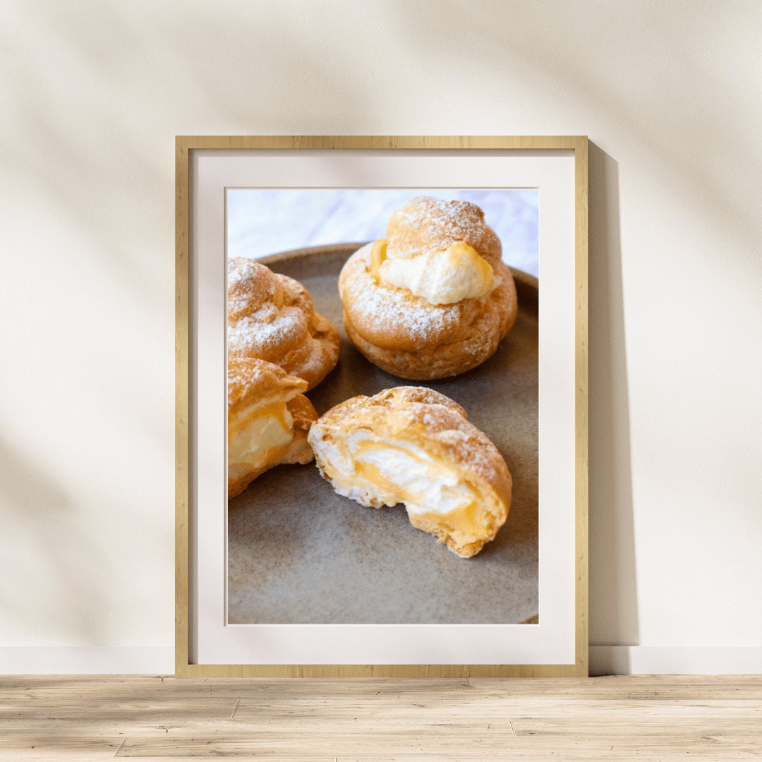 French Pastry Printable Photography Dessert Art Print - Etsy