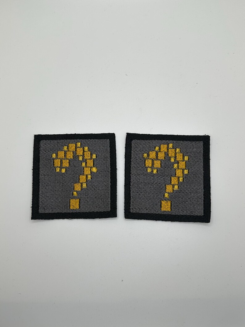 Square Question Mark “tipper” Patch (2.75” X 2.75”) - Etsy