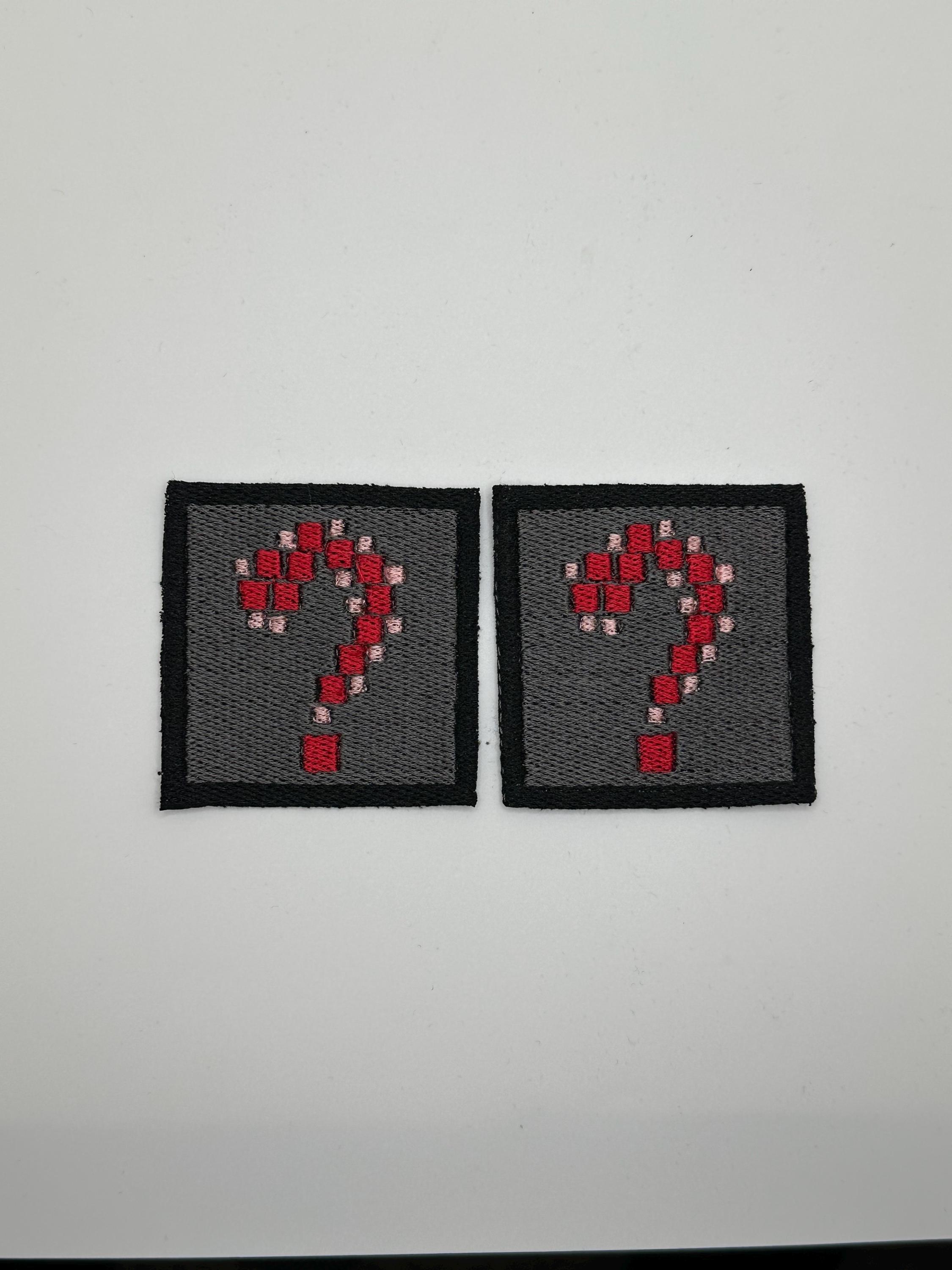 Square Question Mark “tipper” Patch (2.25” X 2.25”) - Etsy