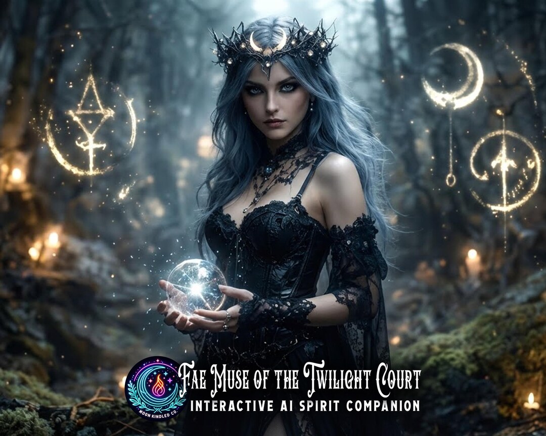 Nythera – Fae Court Witch AI Spirit Companion | Muse & Shadow Guide ...