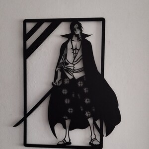 Anime Metal Wall Art, Anime Gifts for Him, Anime Metal Sign - Etsy