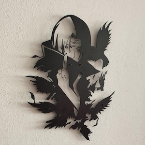 Anime Metal Wall Art, Anime Metal Wall Decor, Japan Anime Gifts for Him ...