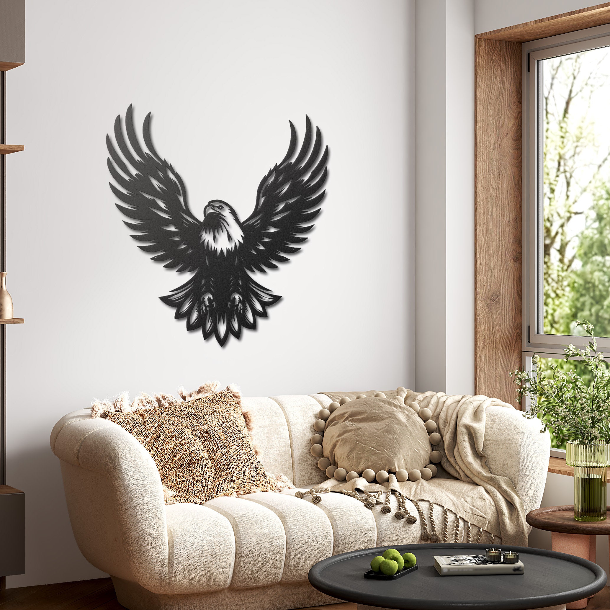 Eagle Metal Wall Art, Eagle Wall Decor, Eagle Wall Sign, Eagle Lover ...