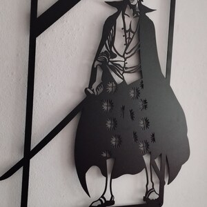 Anime Metal Wall Art, Anime Gifts for Him, Anime Metal Sign - Etsy