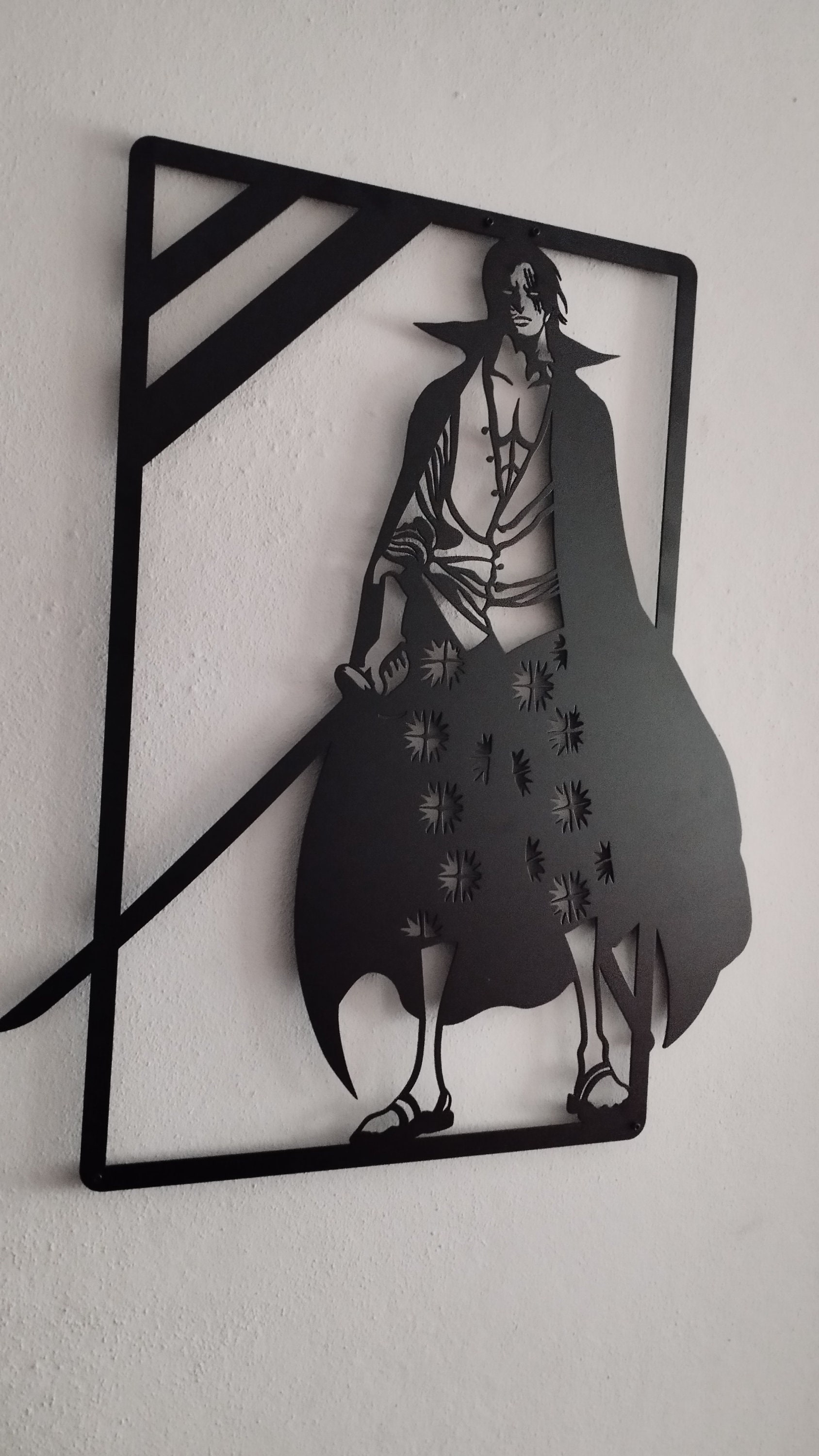 Anime Metal Wall Art, Anime Gifts for Him, Anime Metal Sign - Etsy