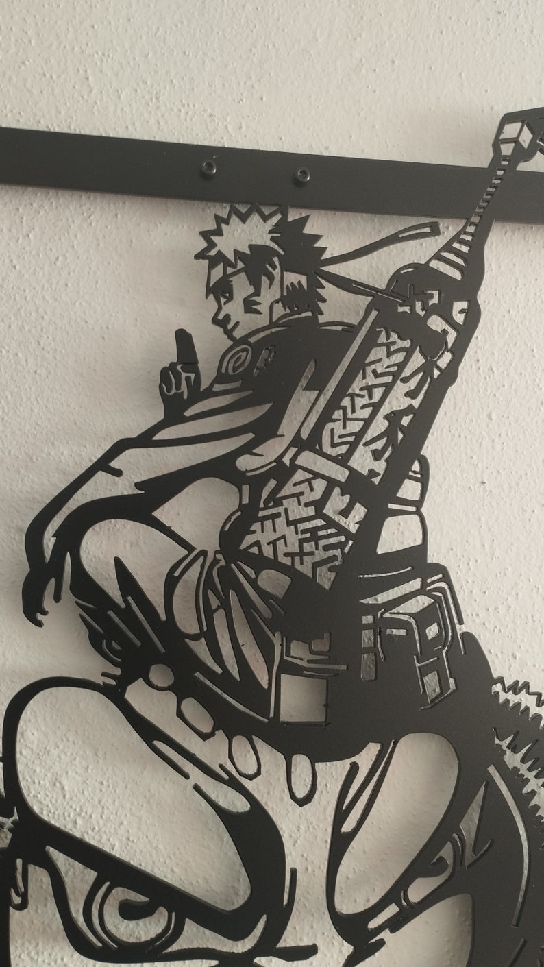 Anime Metal Wall Art, Anime Gifts for Him, Anime Wall Decor - Etsy
