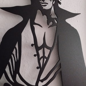 Anime Metal Wall Art, Anime Gifts for Him, Anime Metal Sign - Etsy