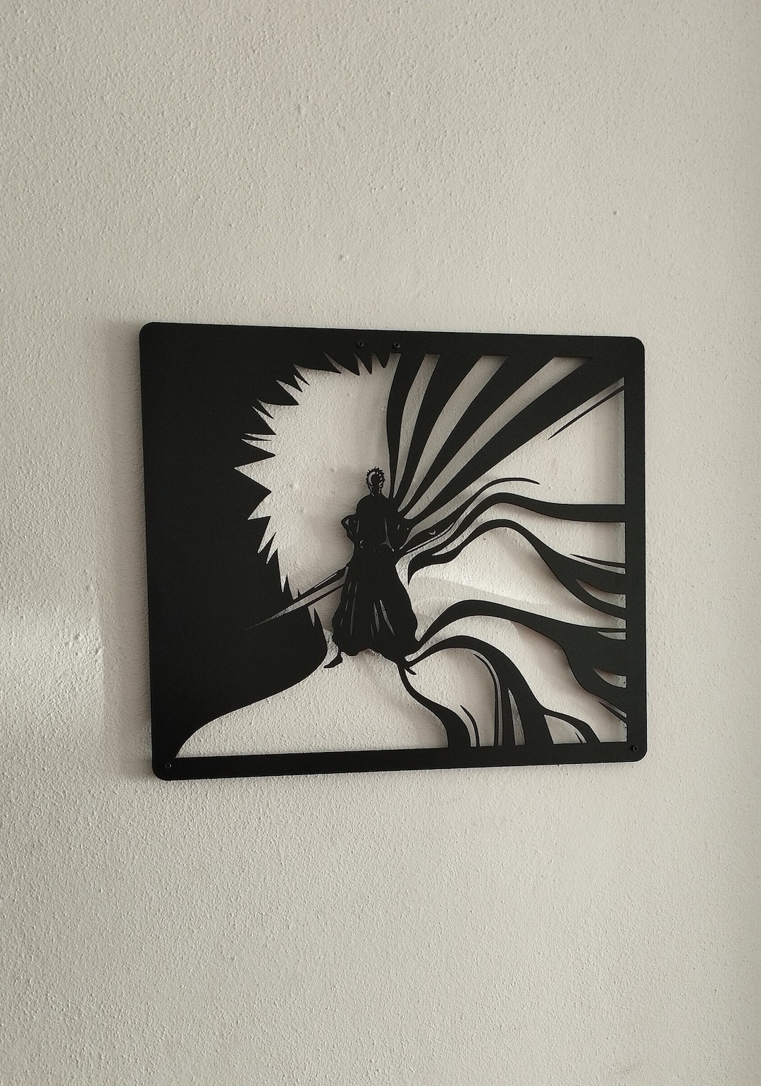 Anime Metal Wall Art, Anime Metal Wall Decor, Anime Gifts for Him ...