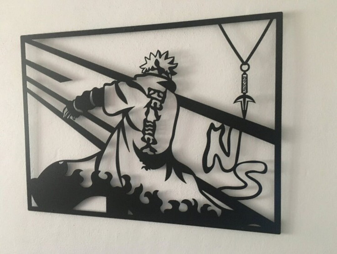 Anime Metal Wall Art, Anime Gifts for Him, Anime Metal Poster - Etsy