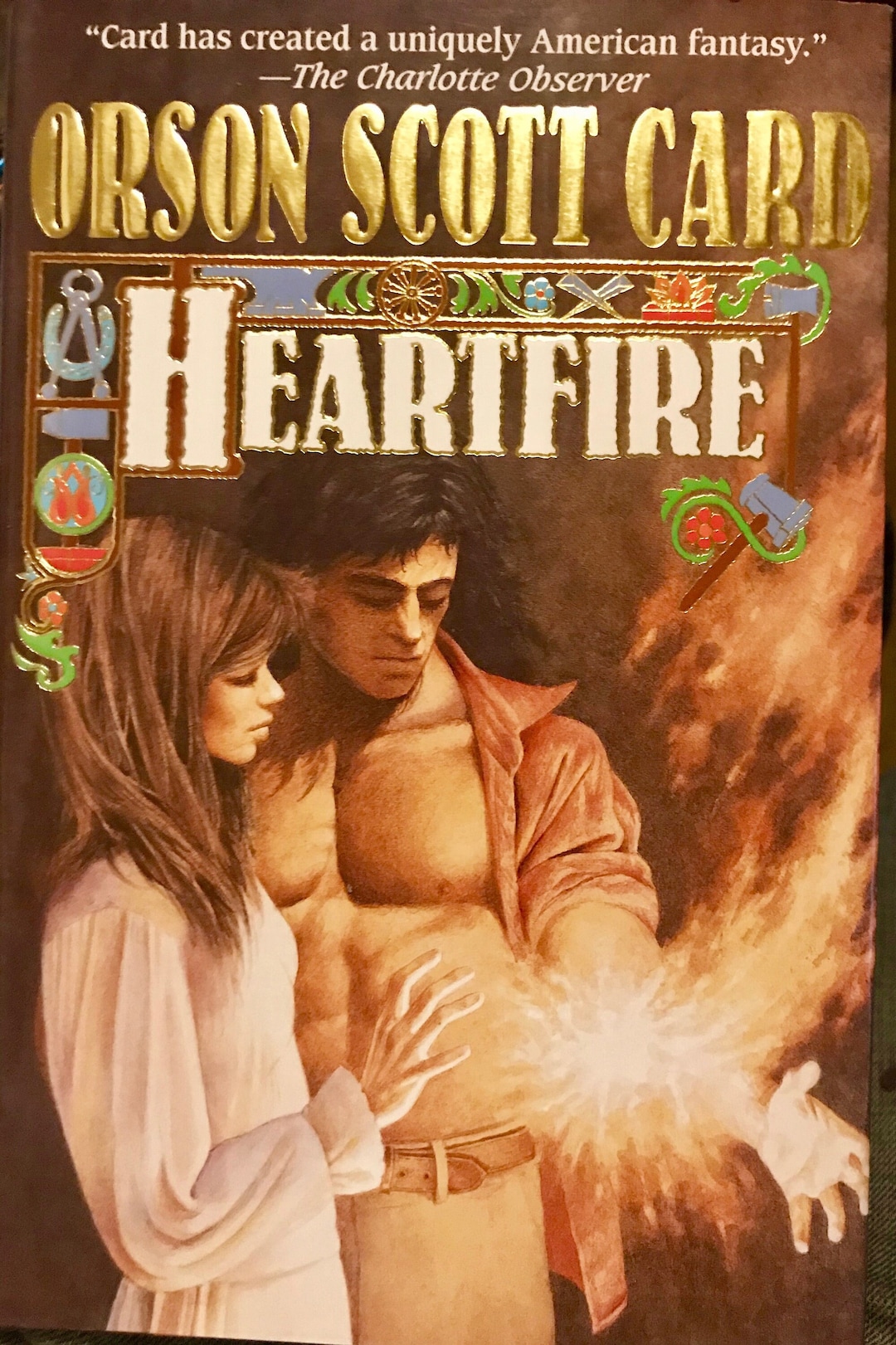 Heartfire Signed by Orson Scott Card First Edition 1998 TOR - Etsy