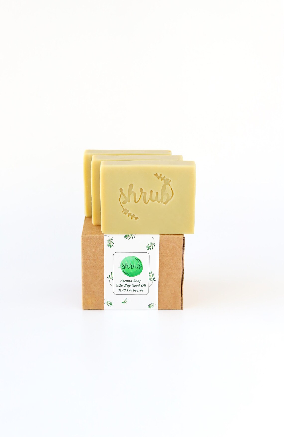20% Laurel Oil Handmade Natural Soap ( Bay Seed Aleppo Soap) - Etsy