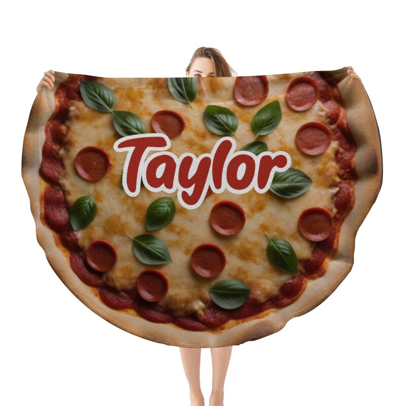 Pizza Blanket - Etsy