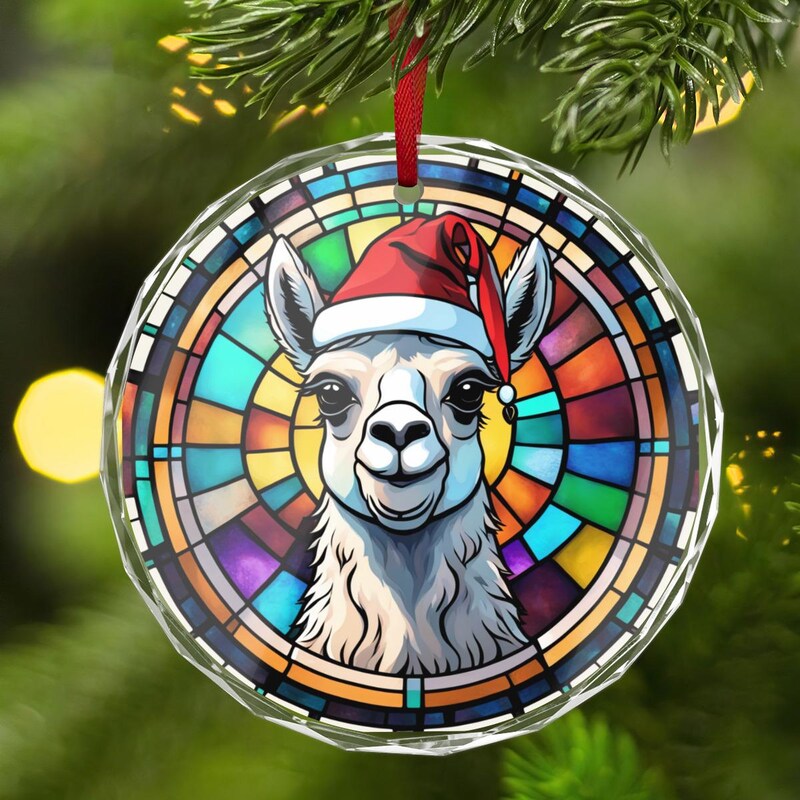 Alpaca Stained Glass - Etsy