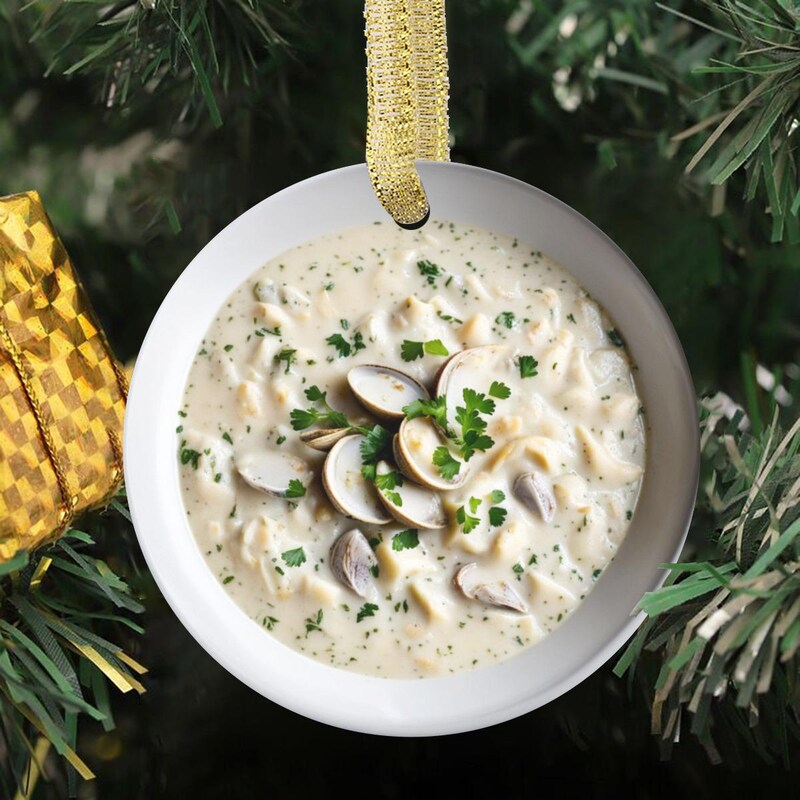 Clam Shell Christmas Ornament - Etsy