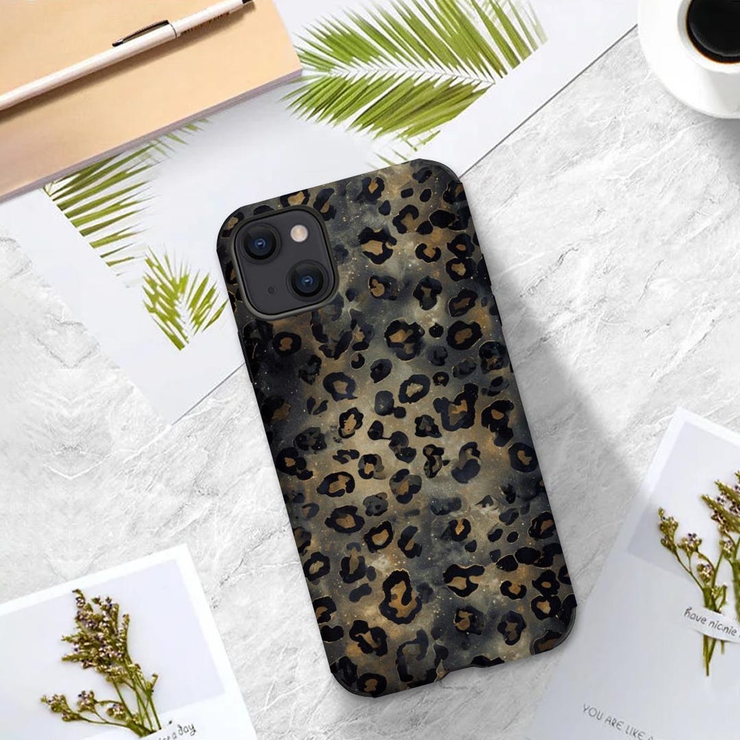 Leopard Print Abstract Leopard Spots Cosmic Aesthetic Pattern Design ...