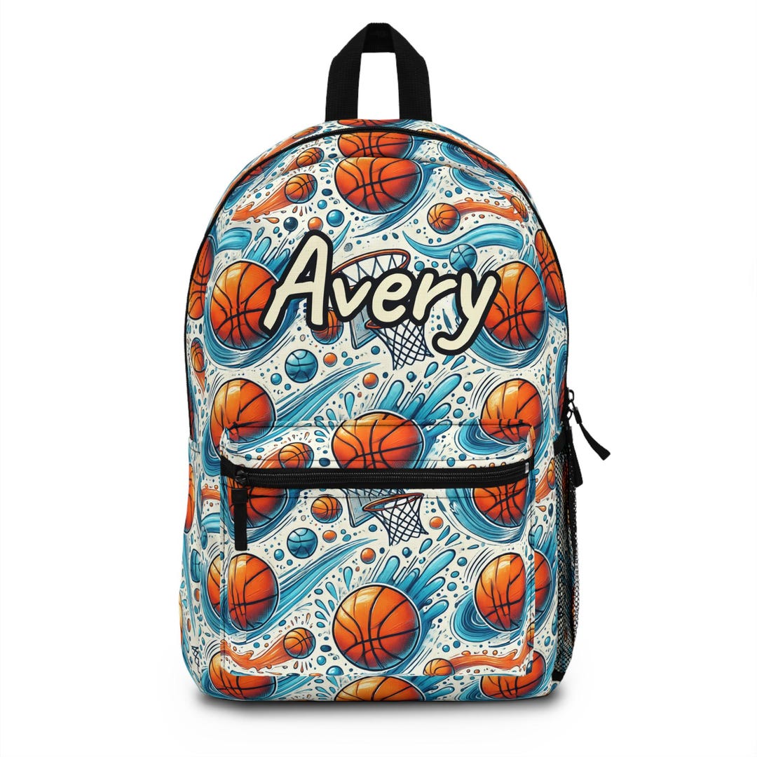 Personalized Basketball Backpack for Boys – Custom Back to School Bag ...