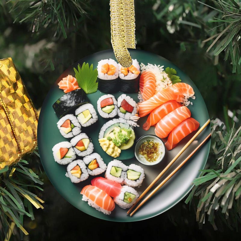 Sushi Ornament - Etsy