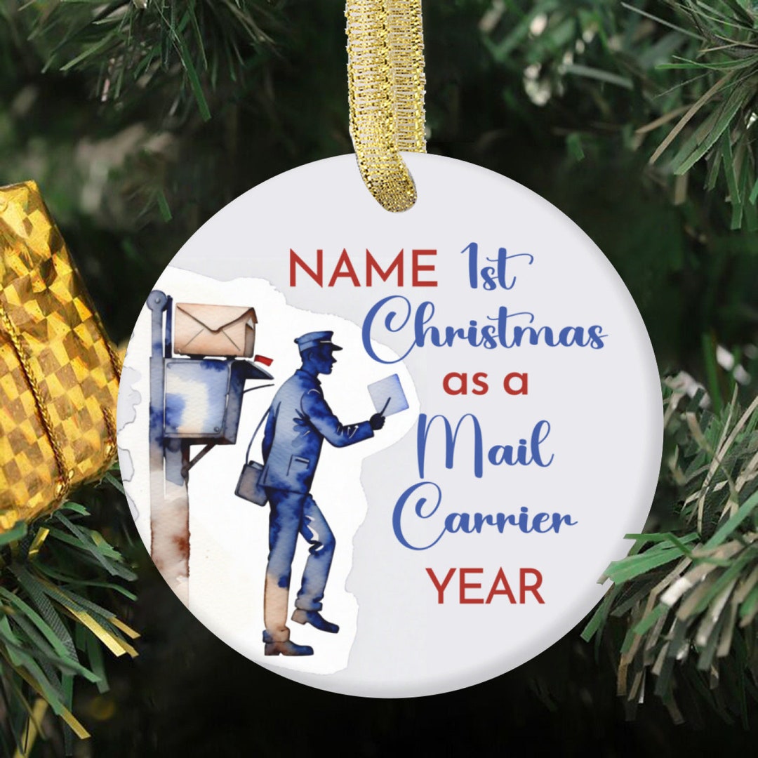 Selection of Personalized First Xmas Ornament Gift Present for 1st ...
