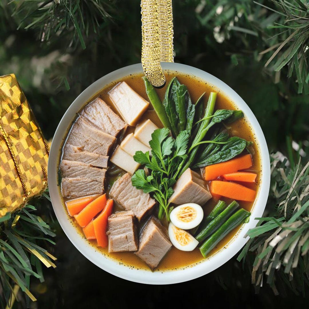 Custom Filipino Sinigang Soup Philippines Cuisine Favorite Food for ...