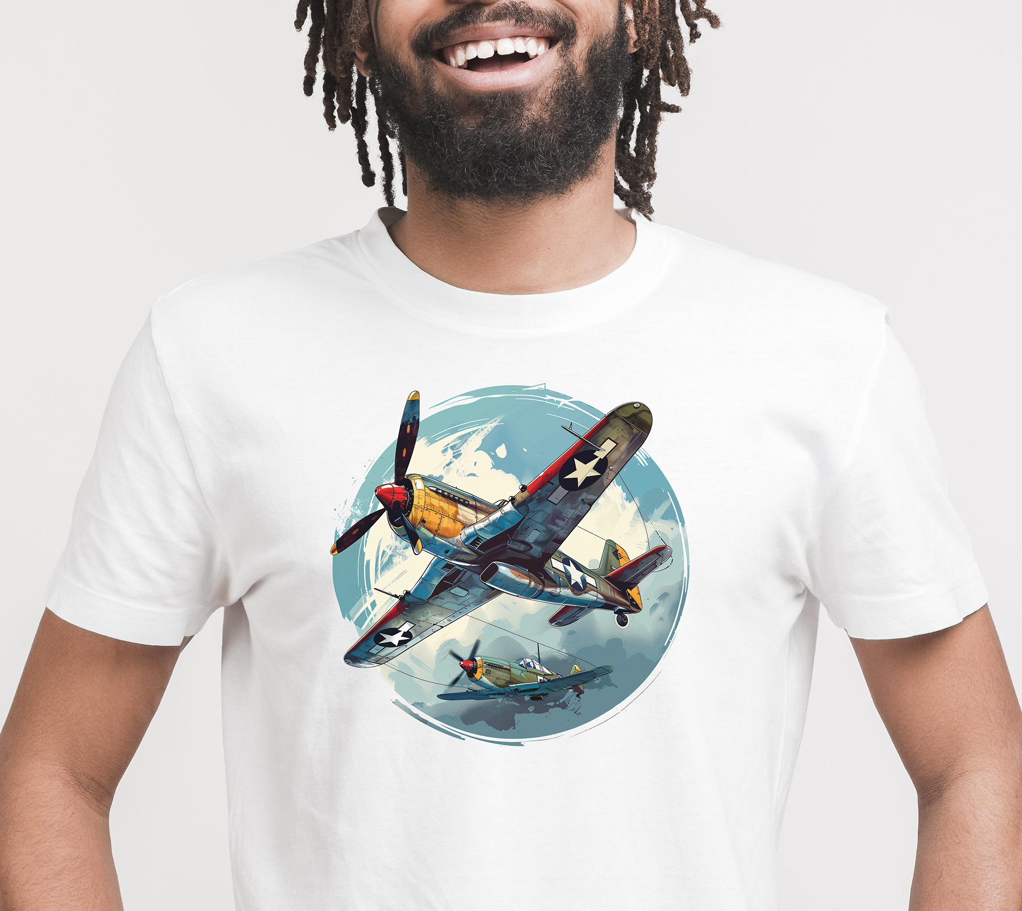 WW2 Warbirds Plane Shirt, Vintage Airplane T-shirt, World War II ...
