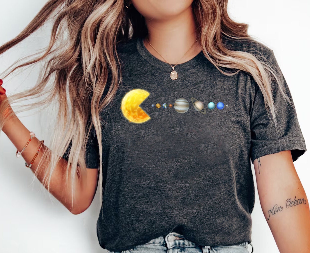 Solar System Shirt, Funny Planets T-shirt, Unisex Astronomy Tee ...