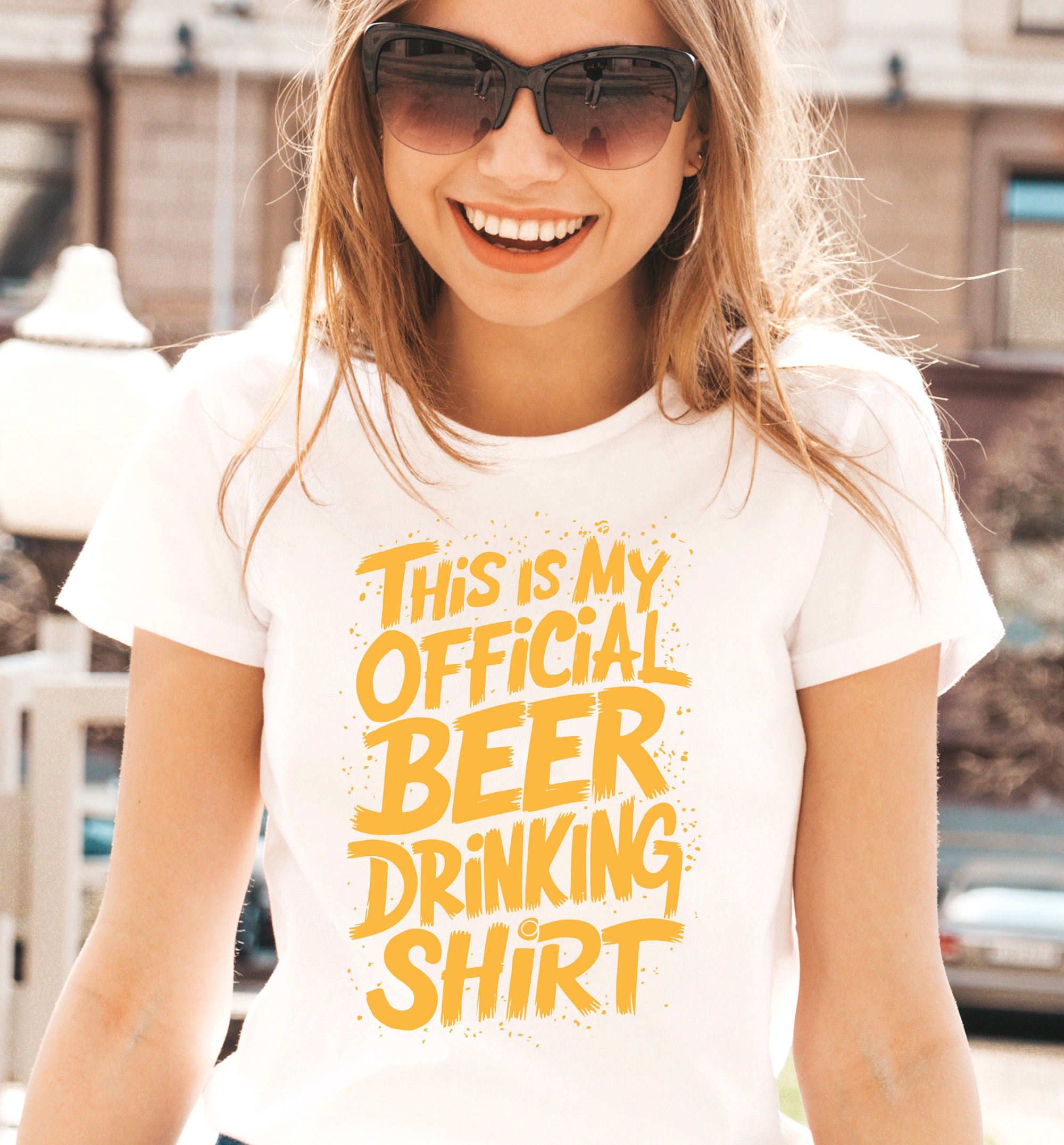 Official Beer Drinking Shirt, Funny Drinking Tee, Beer T-shirt, Gifts ...
