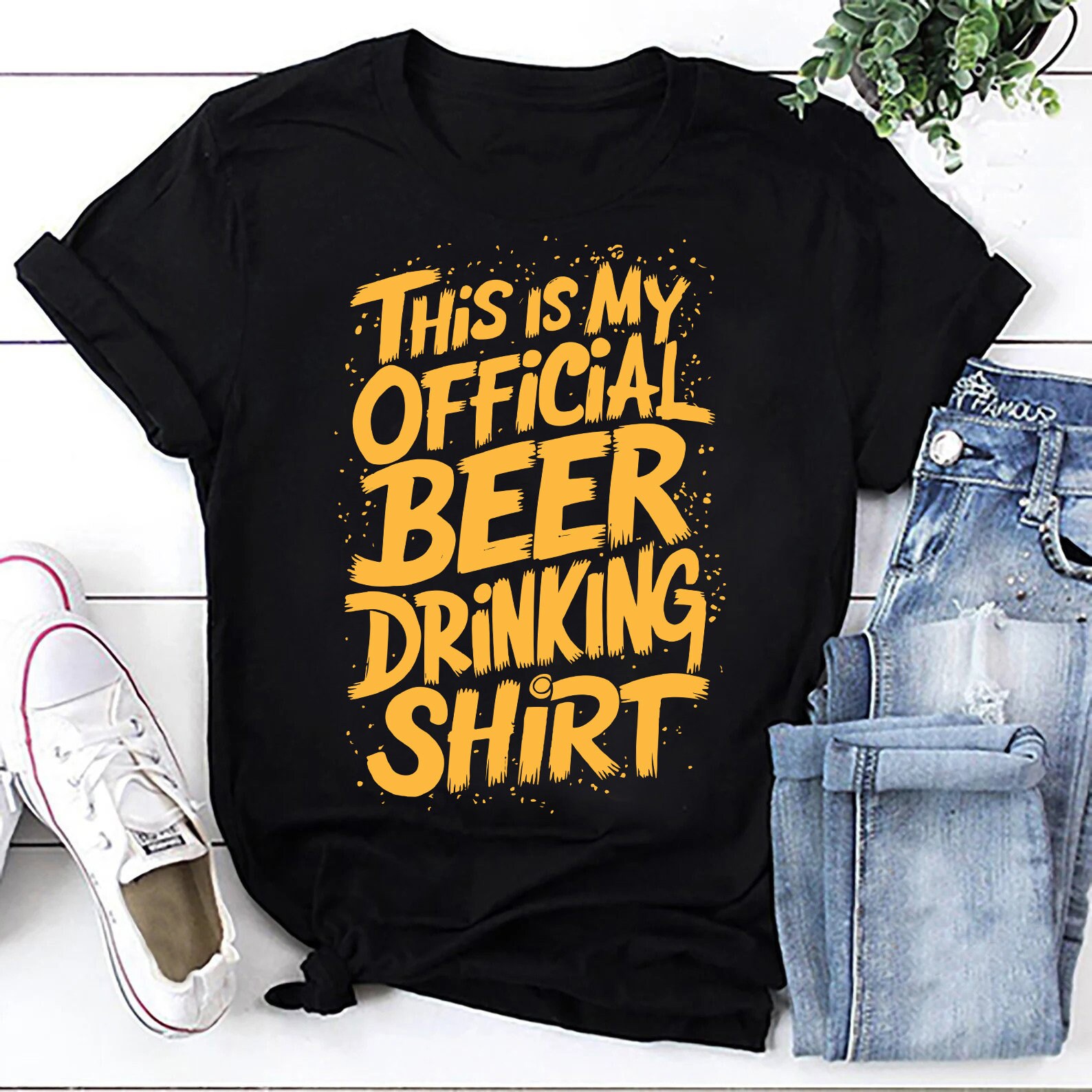 Official Beer Drinking Shirt, Funny Drinking Tee, Beer T-shirt, Gifts ...