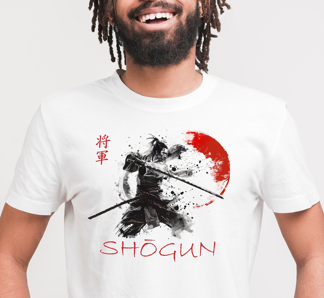 Shogun Warrior T-shirt: Japanese Samurai Katana Tee - Etsy