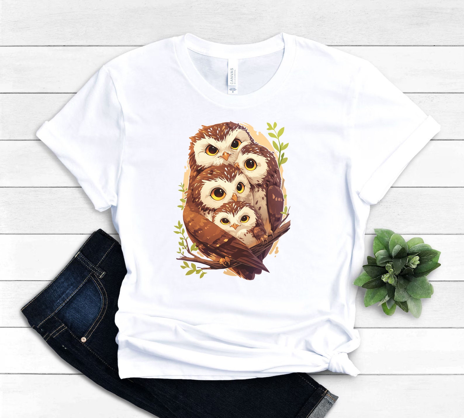Cute Owl Shirt, Mother's Day Gift, Owl Be There for You T-shirt, Mama ...
