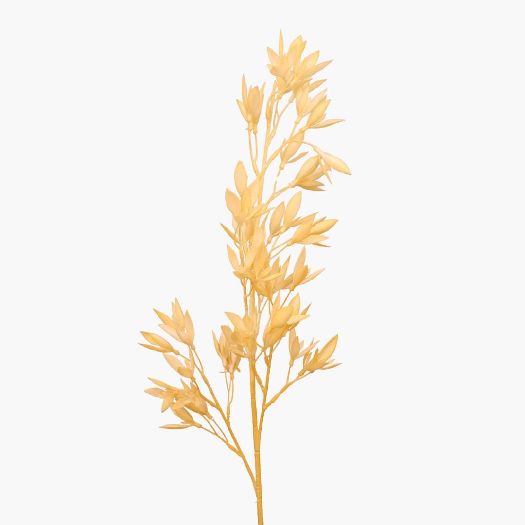 Golden Grass Foliage Stem - Realistic Artificial Flowers - Etsy