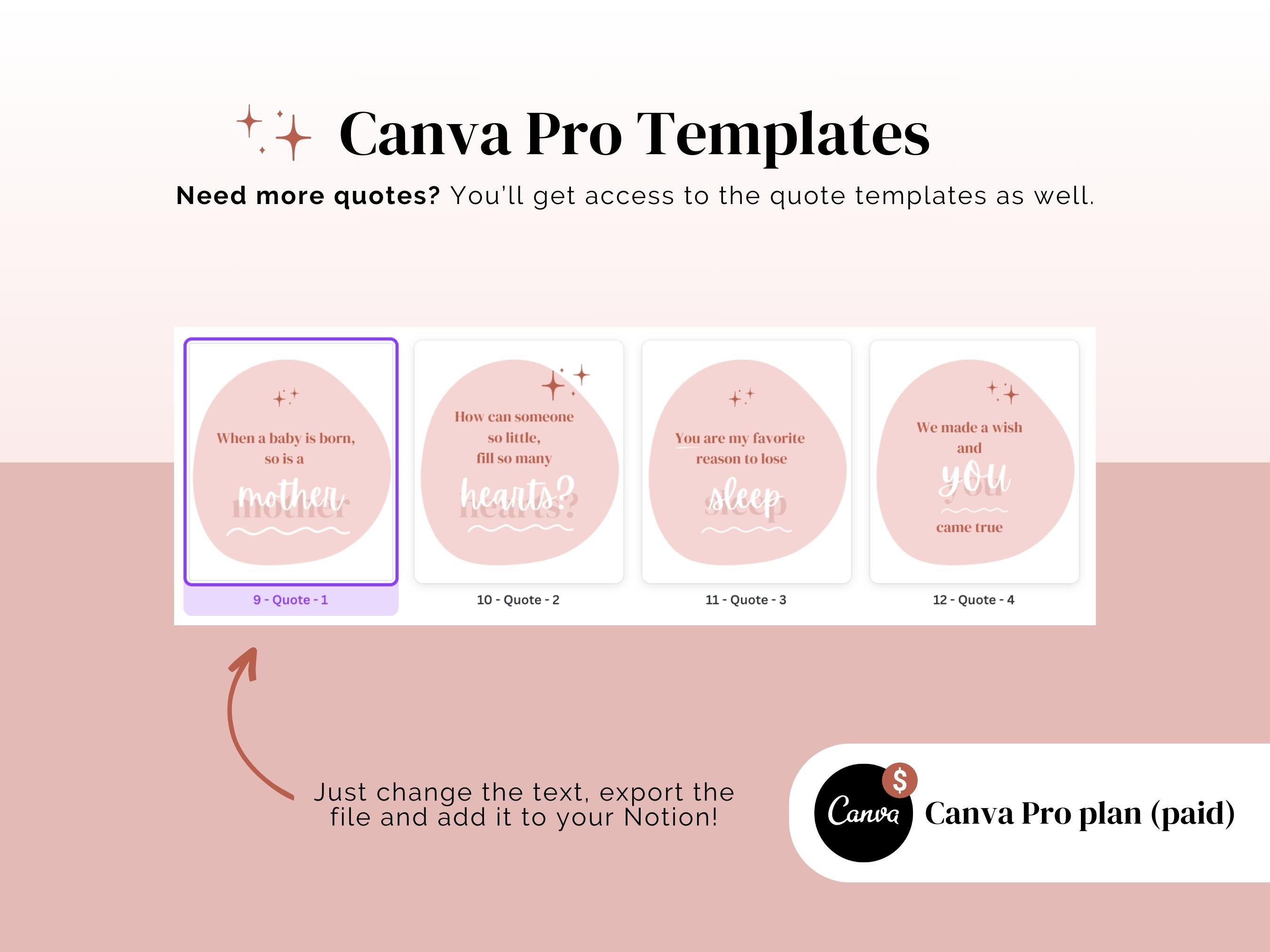Notion Newborn Baby Tracker Aesthetic Pink Blush for Moms - Etsy