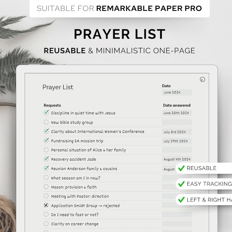 Prayer List - Etsy