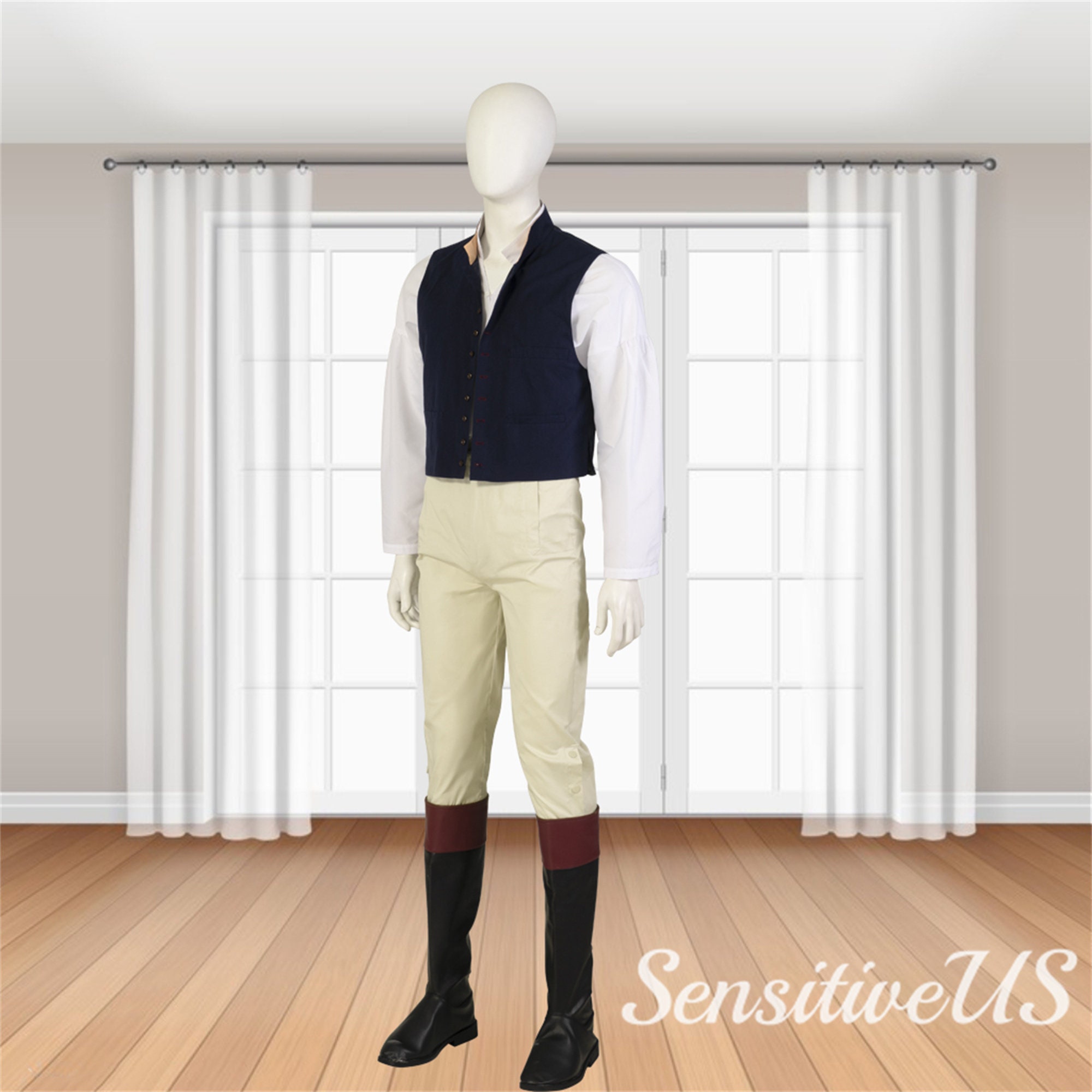 The Little Mermaid Eric Cosplay Costumehalloween Knight - Etsy