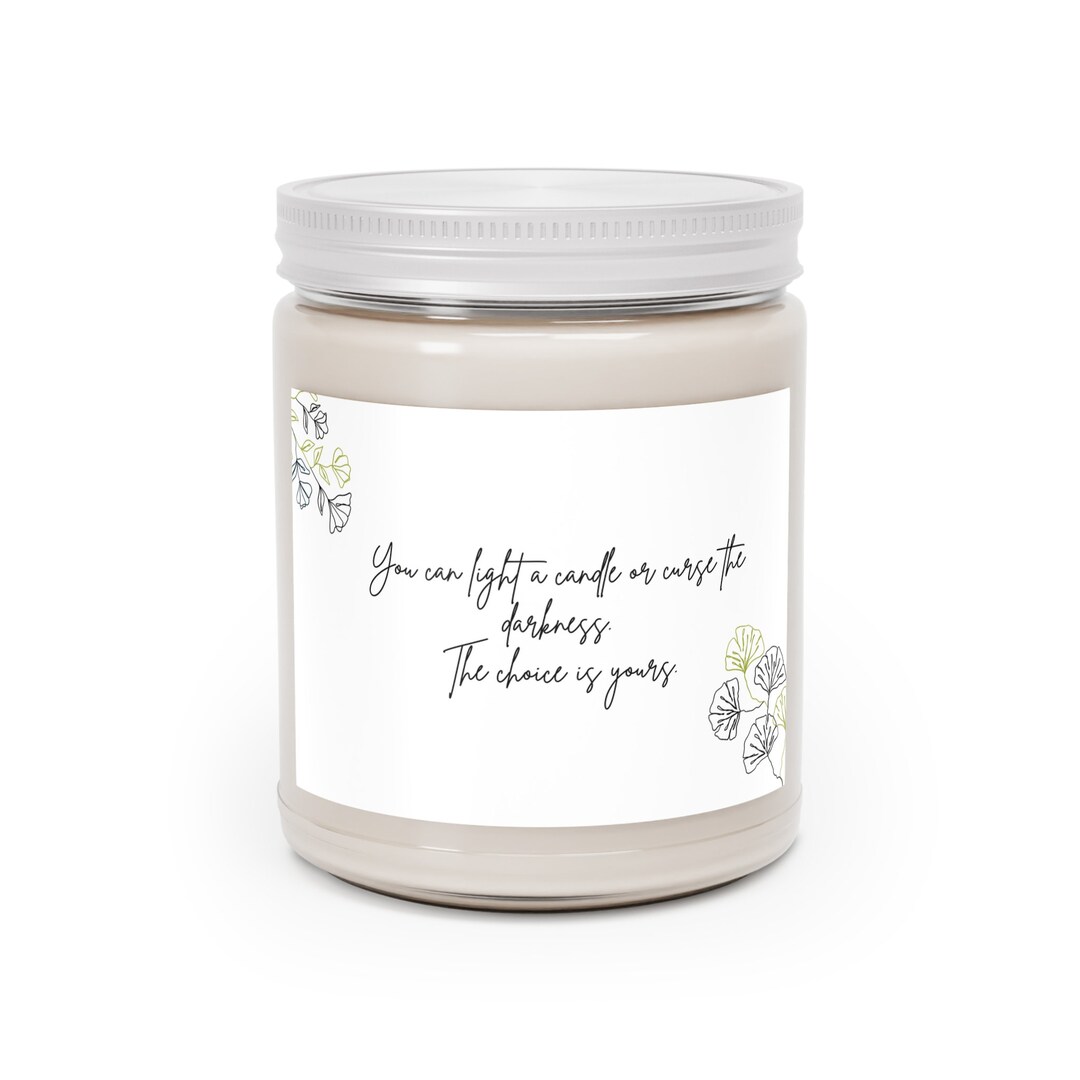 Scented Candles, 9oz, Inspirational Quotes, Relaxing, Aromatherapy ...