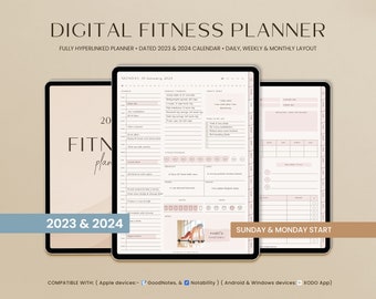 Weight Loss Journal Printable Planner iPad Planner - Etsy