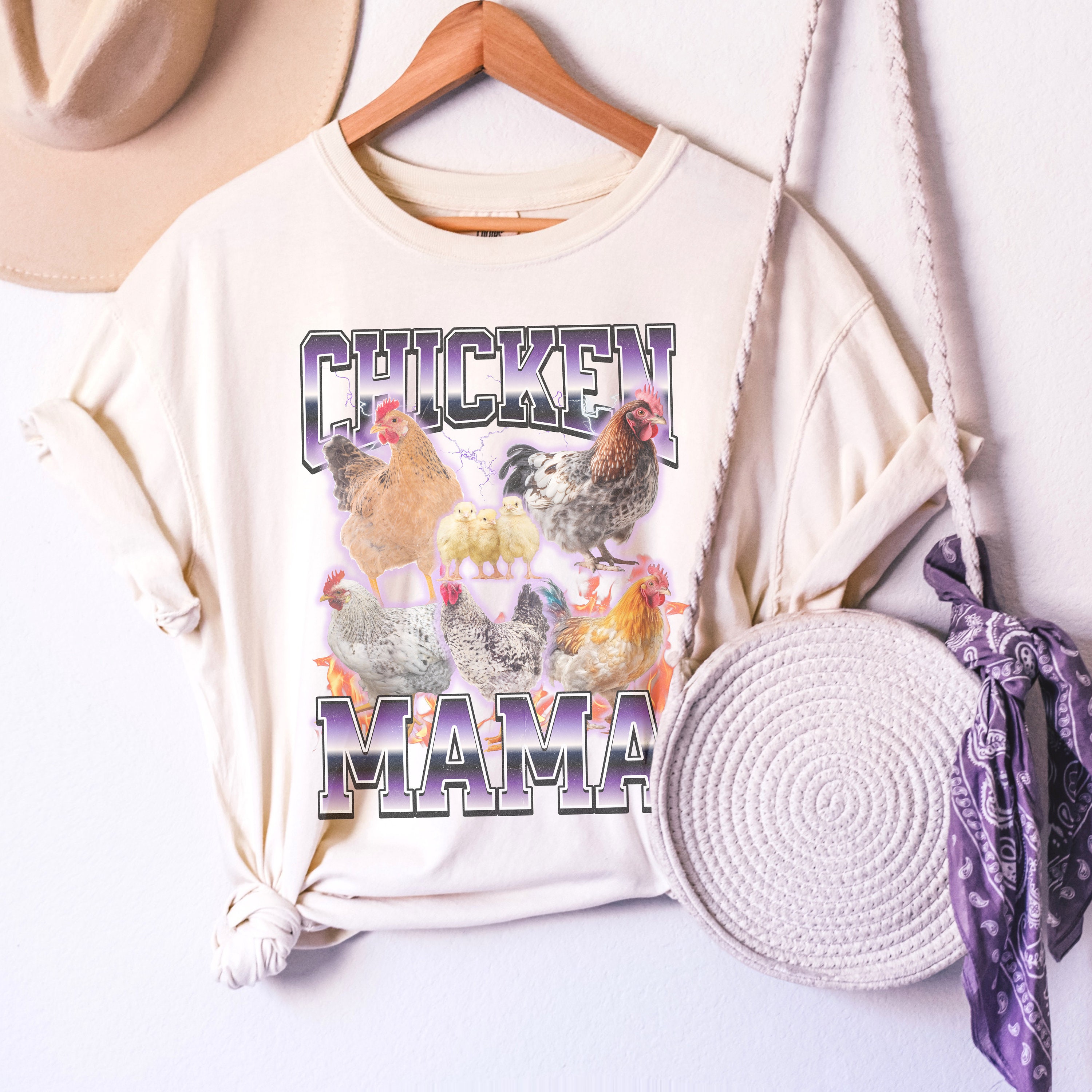 Custom Bootleg Chicken Shirt Backyard Chicken Farmer Sweatshirt Funny ...