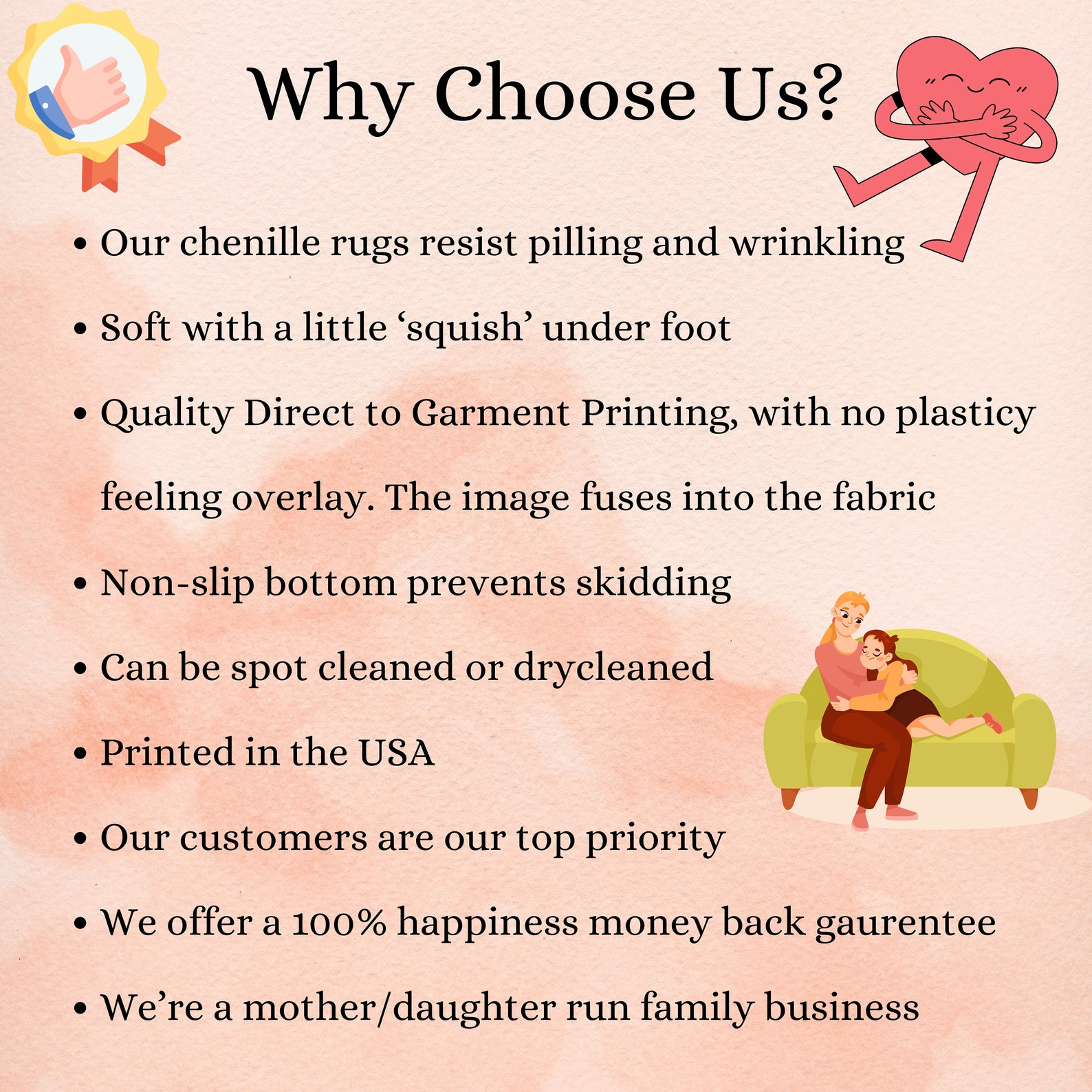 Vintage Christmas Chunky Plaid Porch Indoor/outdoor Rug | Winter Front ...