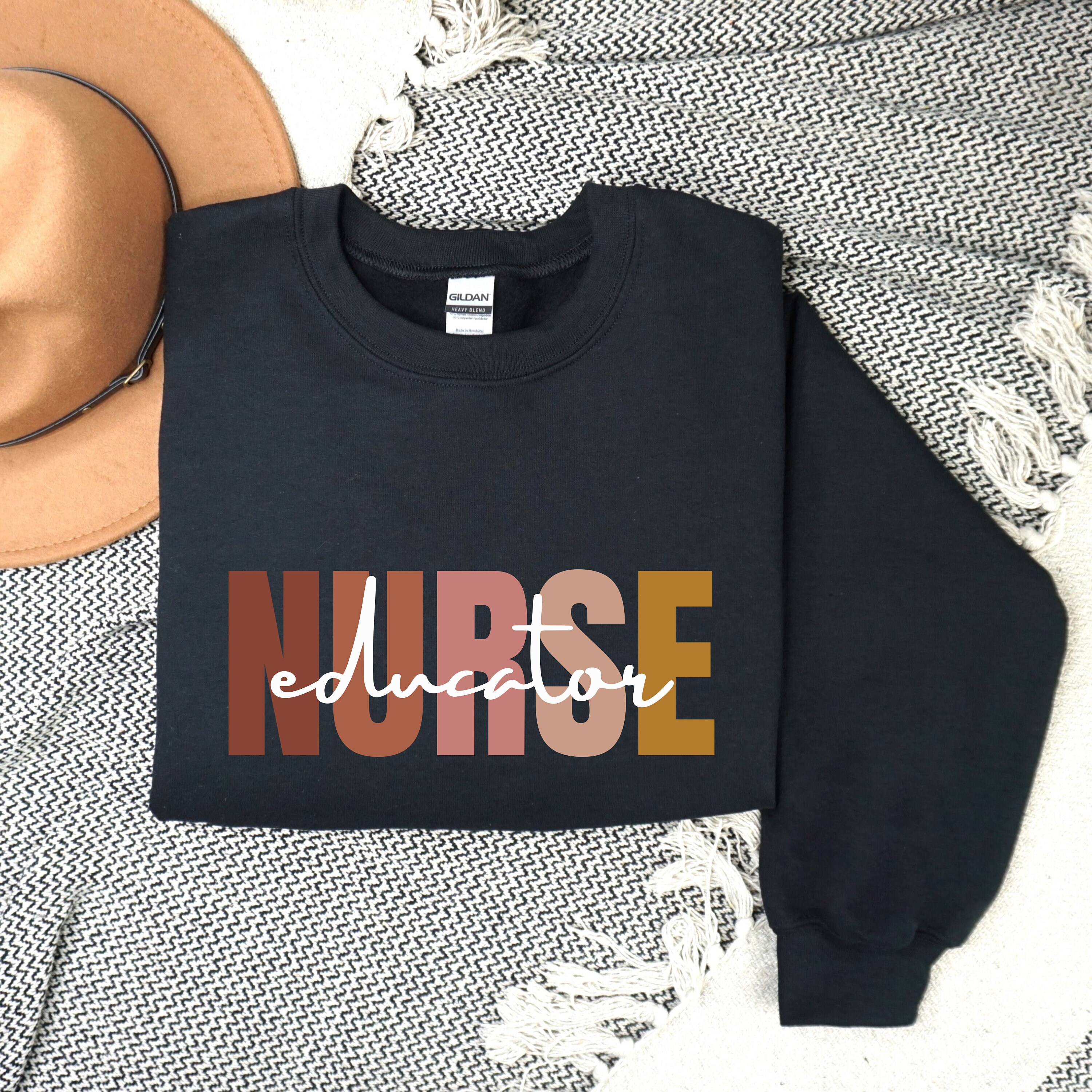 Nurse Educator Sweatshirt | Personalized Pullover Gift Idea for Nurse ...