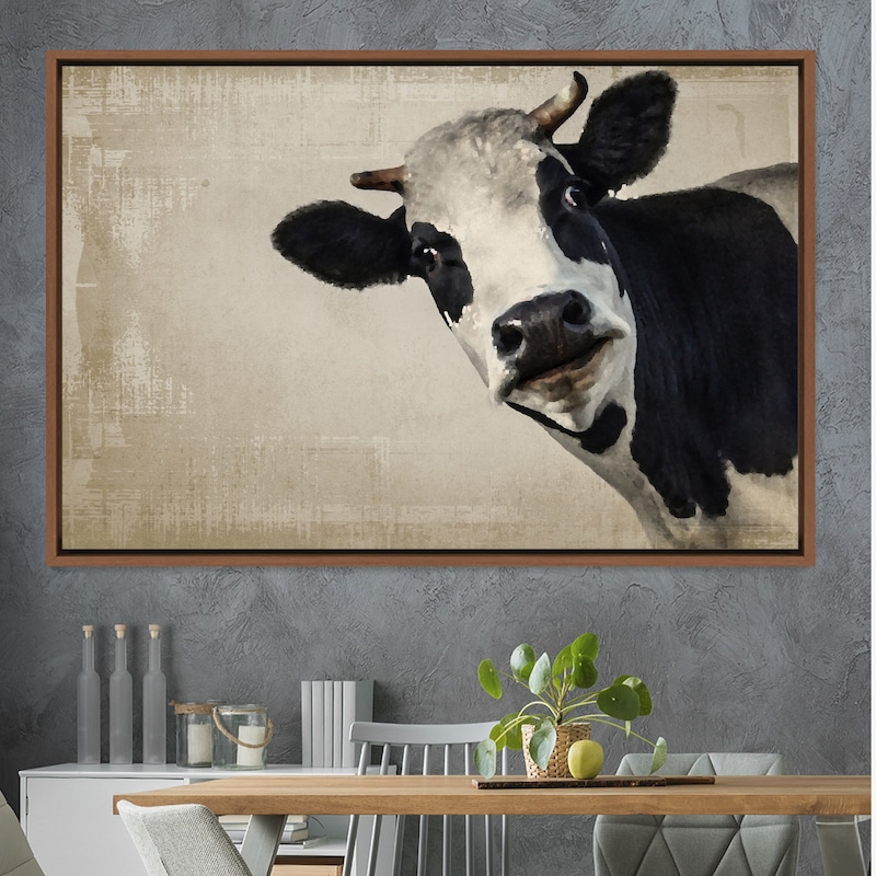 Cow Portrait - Etsy