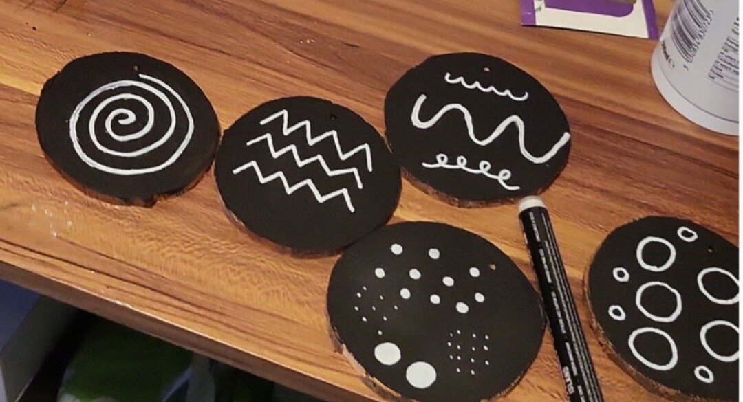 Handmade Wooden Mark Making Slices made to Order, or Also in Stock If ...