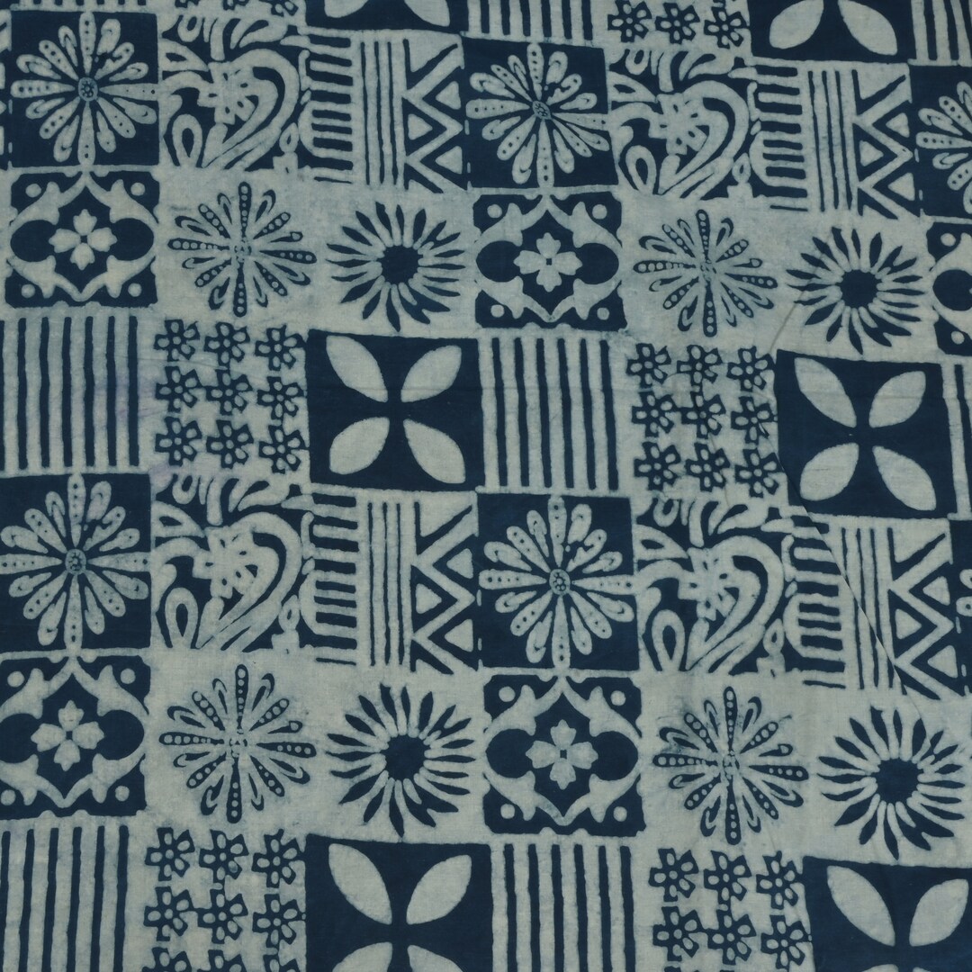 Patchwork Hand Block Print Cotton Fabric, Handmade Running Dress ...