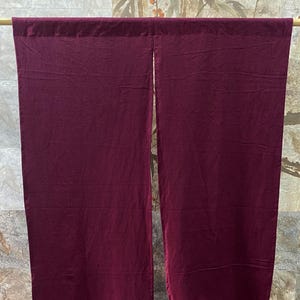 Japanese Cotton Noren, Natural Cotton Noren Curtain, Noren Room Divider ...
