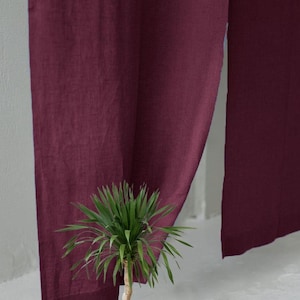Japanese Cotton Noren, Natural Cotton Noren Curtain, Noren Room Divider ...