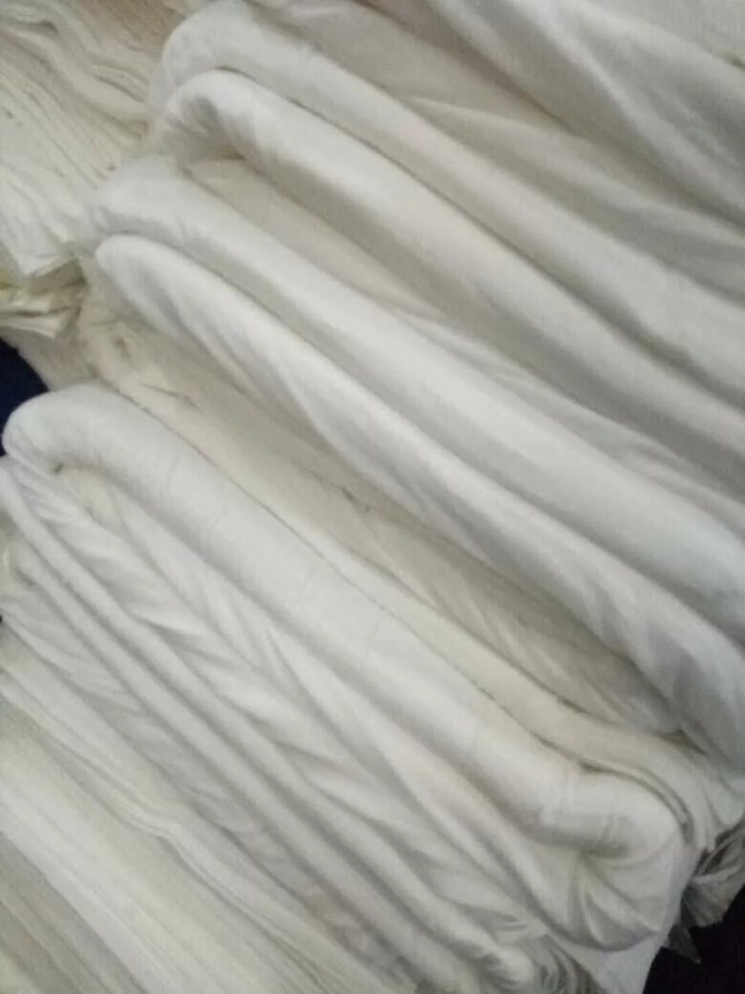 100% Natural Raw Cotton Fabric by the Yard, Cotton Voile Washed ...