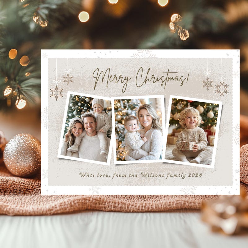 Christmas Photo Cards - Etsy