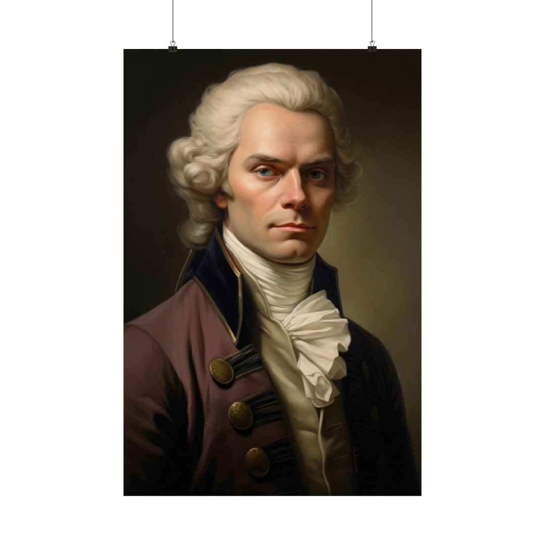 Revolutionary Visionary: Portrait of Maximilien Robespierre Architect ...